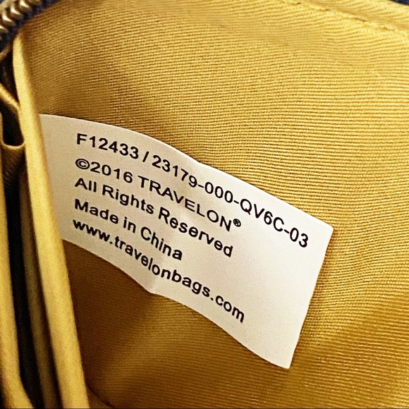 Travelon | Bags | Travelon Rfid Antitheft Travel Wallet Wristlet | Poshmark